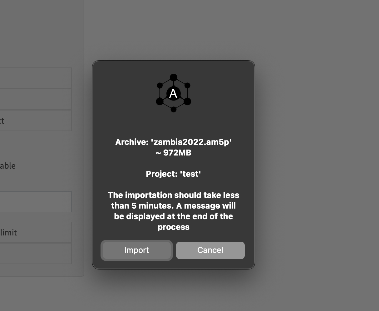 Importing Accessmod Project In Docker Version Issue · Issue 382 · Unige Geohealthaccessmod