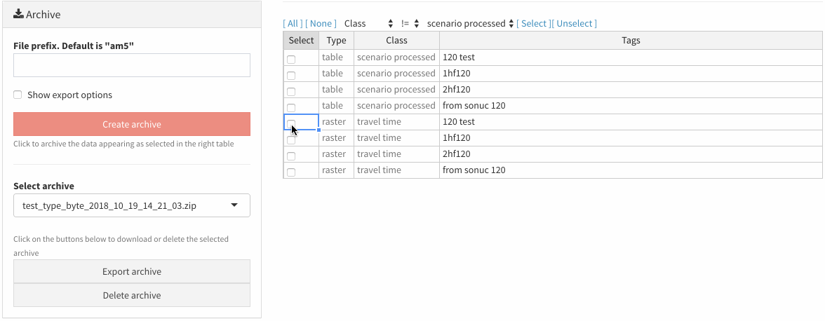 New format needed for exported raster files from accessMod when vera large values of travel ...