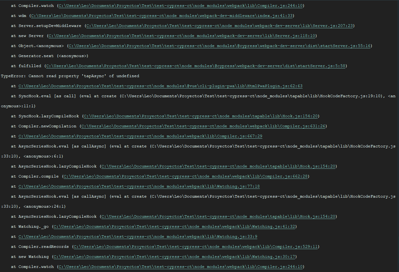 710 Vue Component Testing Not Working When Trying To Use With Pwa Plugin · Issue 15968 4038