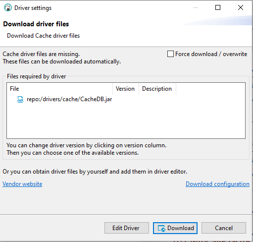 After update, Intersystems Cache driver doesn't work · Issue #18420 · dbeaver/dbeaver · GitHub