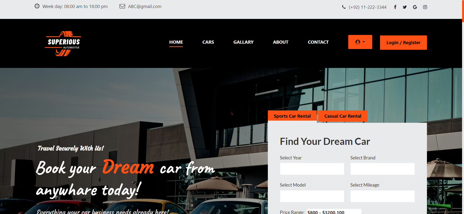 GitHub - KhanUllahAman/RentCar_webApp