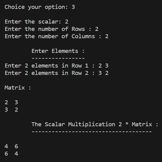 GitHub - RohanRudra/Matrix_Calculator