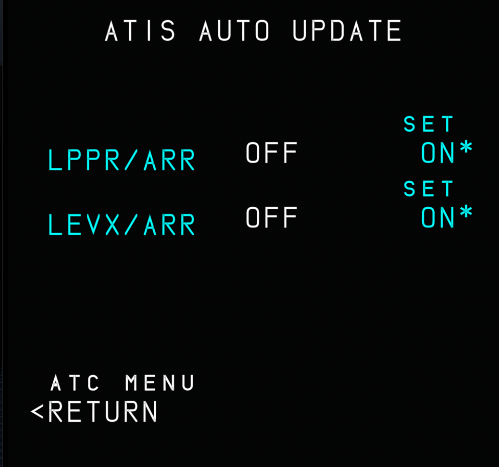 ATIS Auto update LSK6L goes to ATC menu · Issue #8157 · flybywiresim ...