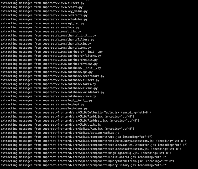 Babel can not extract words from superset-ui packages · Issue #10858 ...