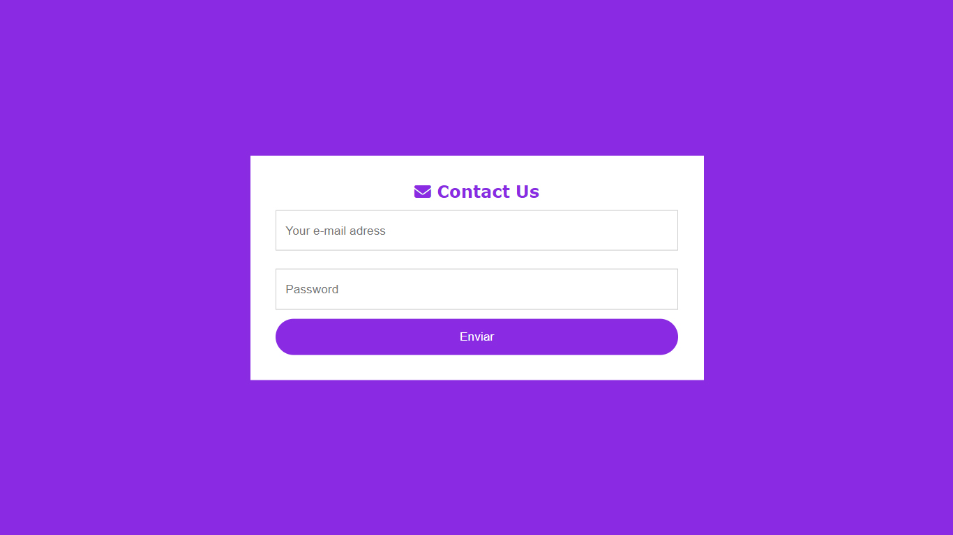 GitHub - Wallacessousa/minimalist-form: Here is a minimalist contact ...