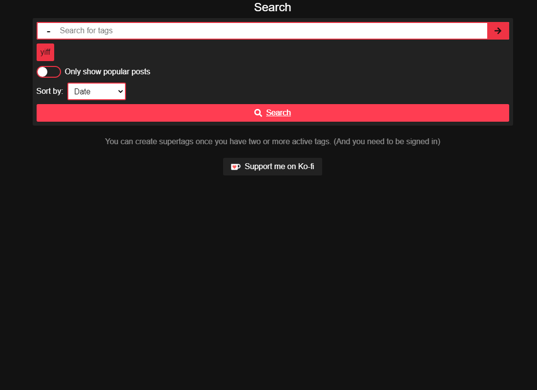 Searching Tags · Issue 65 · Kurozenzenr34 React · Github