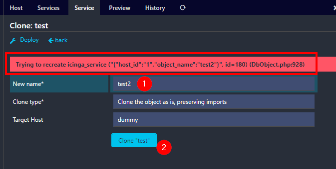 Unable to clone single service · Issue #2793 · Icinga/icingaweb2-module-director · GitHub