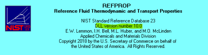 Version 9.1.1.1 or 10? · Issue #565 · usnistgov/REFPROP-issues · GitHub