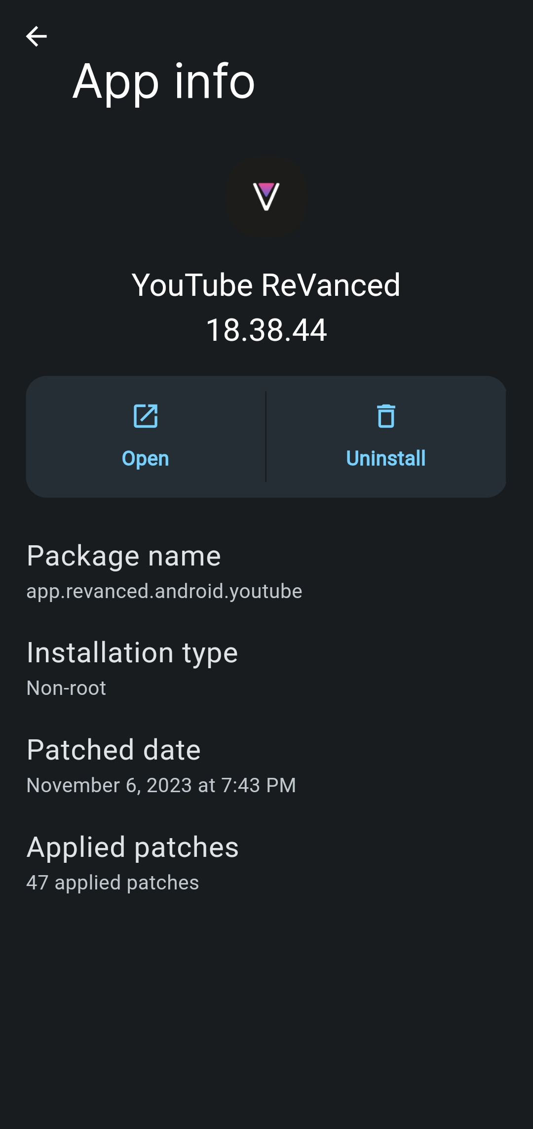 bug: 0 patches · Issue #1323 · ReVanced/revanced-manager · GitHub