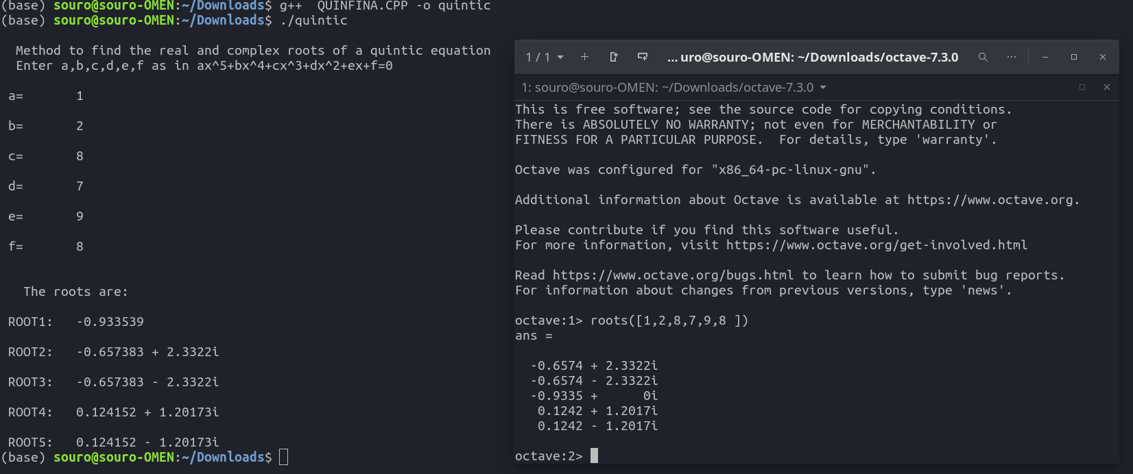 GitHub - sourodipg/ComplexRootsPolynomial: C++ code that uses Newton Raphson to find the complex ...