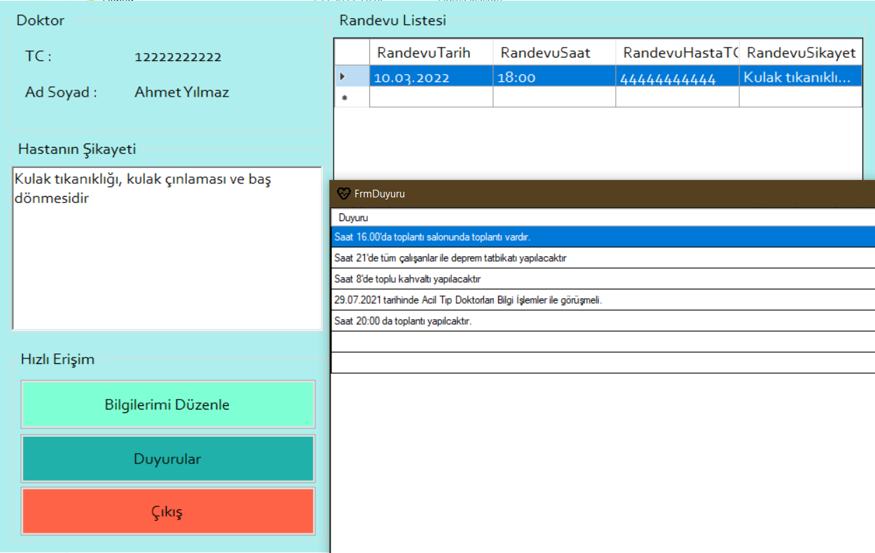 GitHub - yusuftahakara19/Hospital-Management-System: Hospital ...