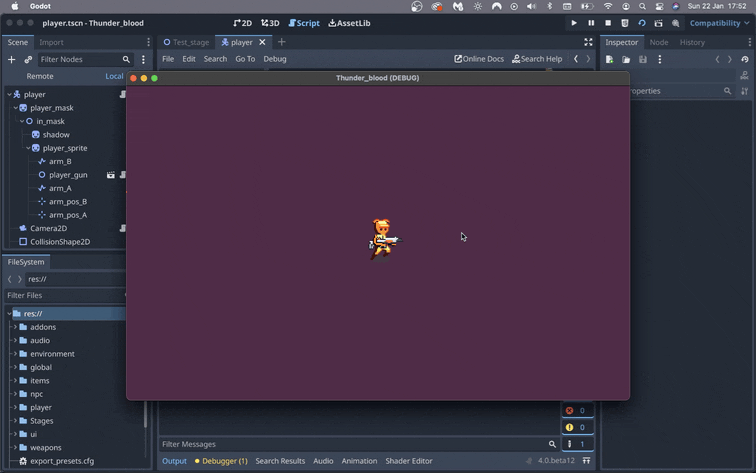 Beta 14 Animation Tree no longer playing 2d animations. · Issue #71873 ...
