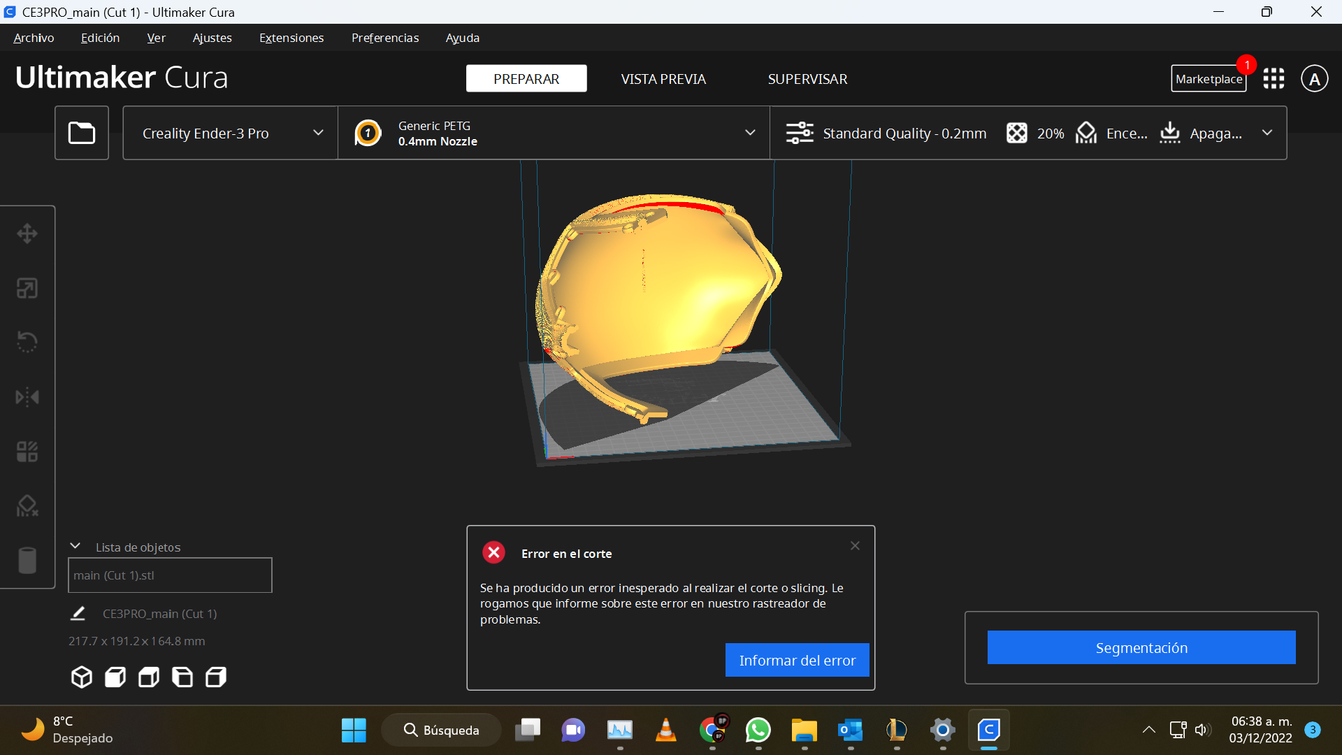 Can't generate supports · Issue #13960 · Ultimaker/Cura · GitHub