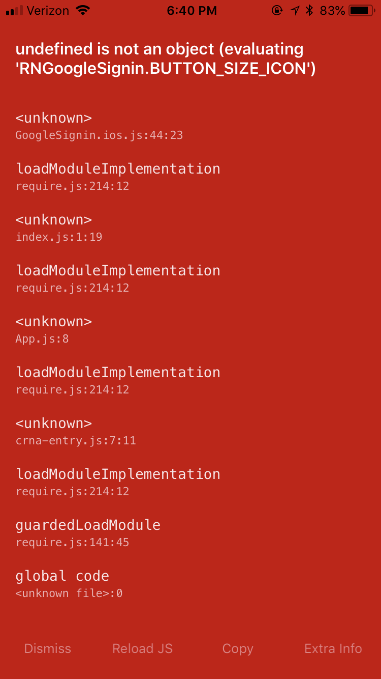 unable to import GoogleSignin: RNGoogleSignin.BUTTON_SIZE_ICON · Issue #463 · react-native ...