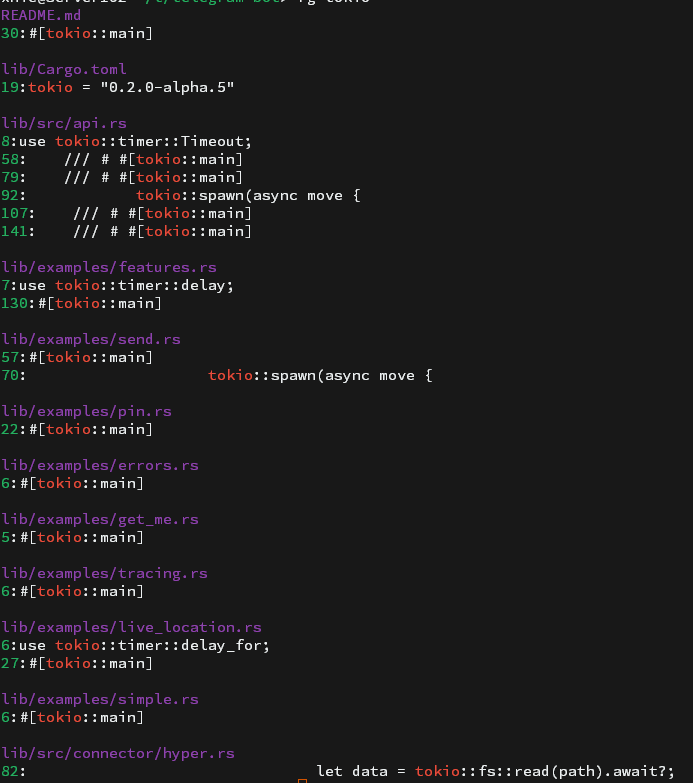 compatibility with `async-std` · Issue #185 · telegram-rs/telegram-bot · GitHub