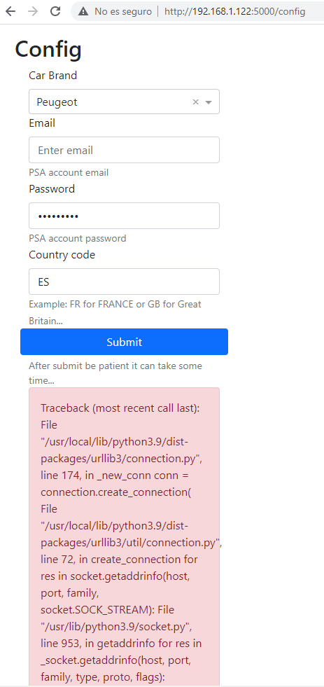 Initial config doesn't work · Issue #431 · flobz/psa_car_controller · GitHub