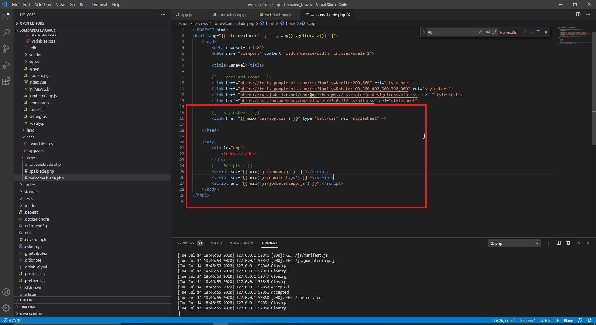 Go to http://127.0.0.1:8000/ will always redirect to http://127.0.0.1:8000/#/login?redirect ...