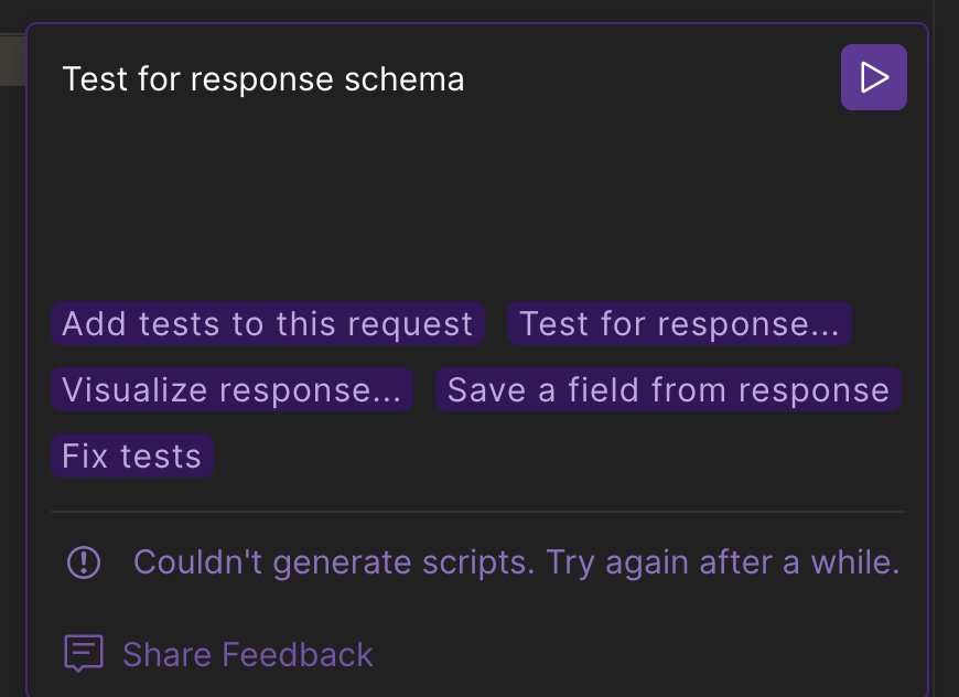 Postbot Error Generating Tests With Prompt · Issue 12049 · Postmanlabspostman App Support 1959