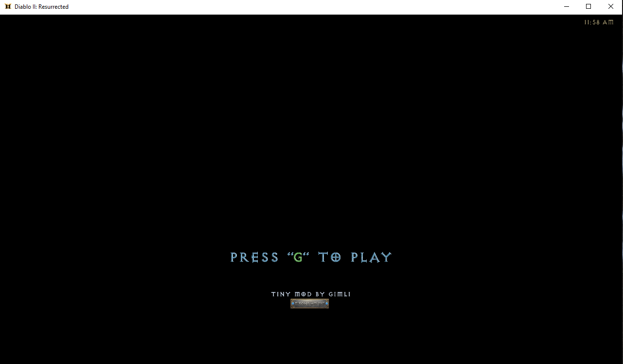GitHub - D2R-Gimli/TinyMod: Remove/Block HD graphics from Diablo II Resurrected to reduced the ...