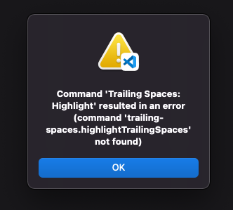 Multiple command not found errors for any extensions installed on code ...