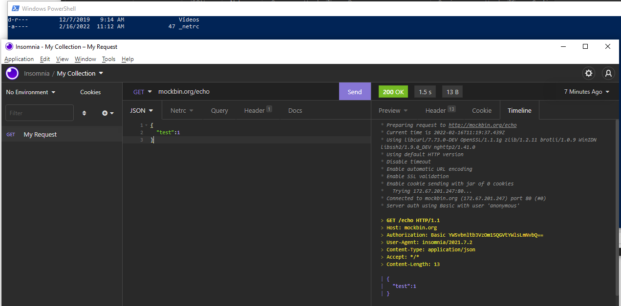 netrc authentication does not work under Windows · Issue #4500 · Kong/insomnia · GitHub