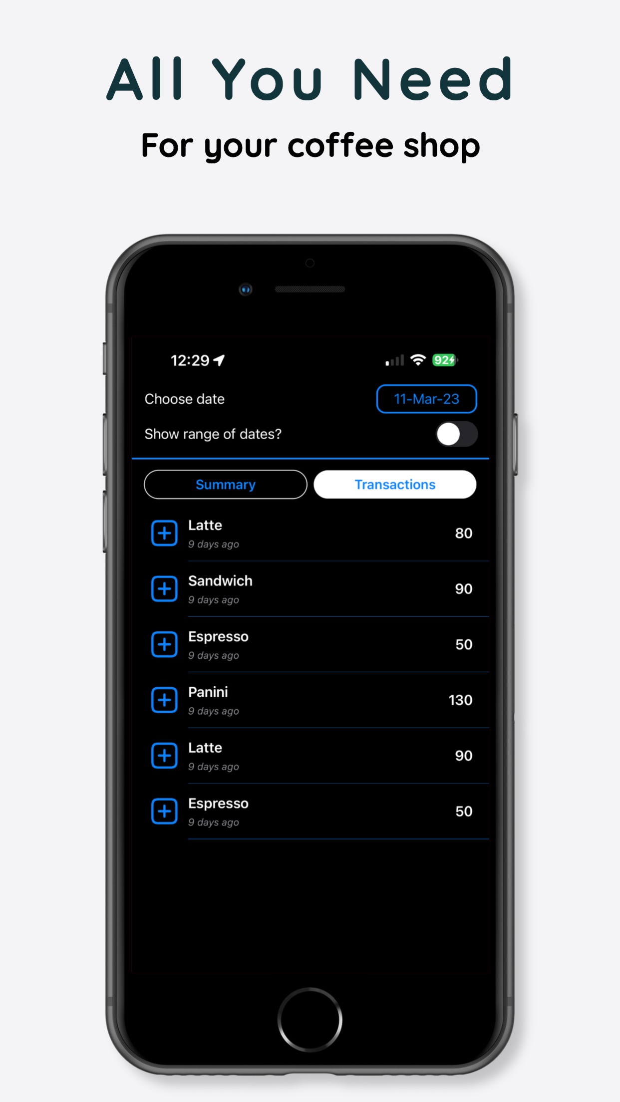 GitHub - skocowski/CoffeeApp: Sell recording for small business