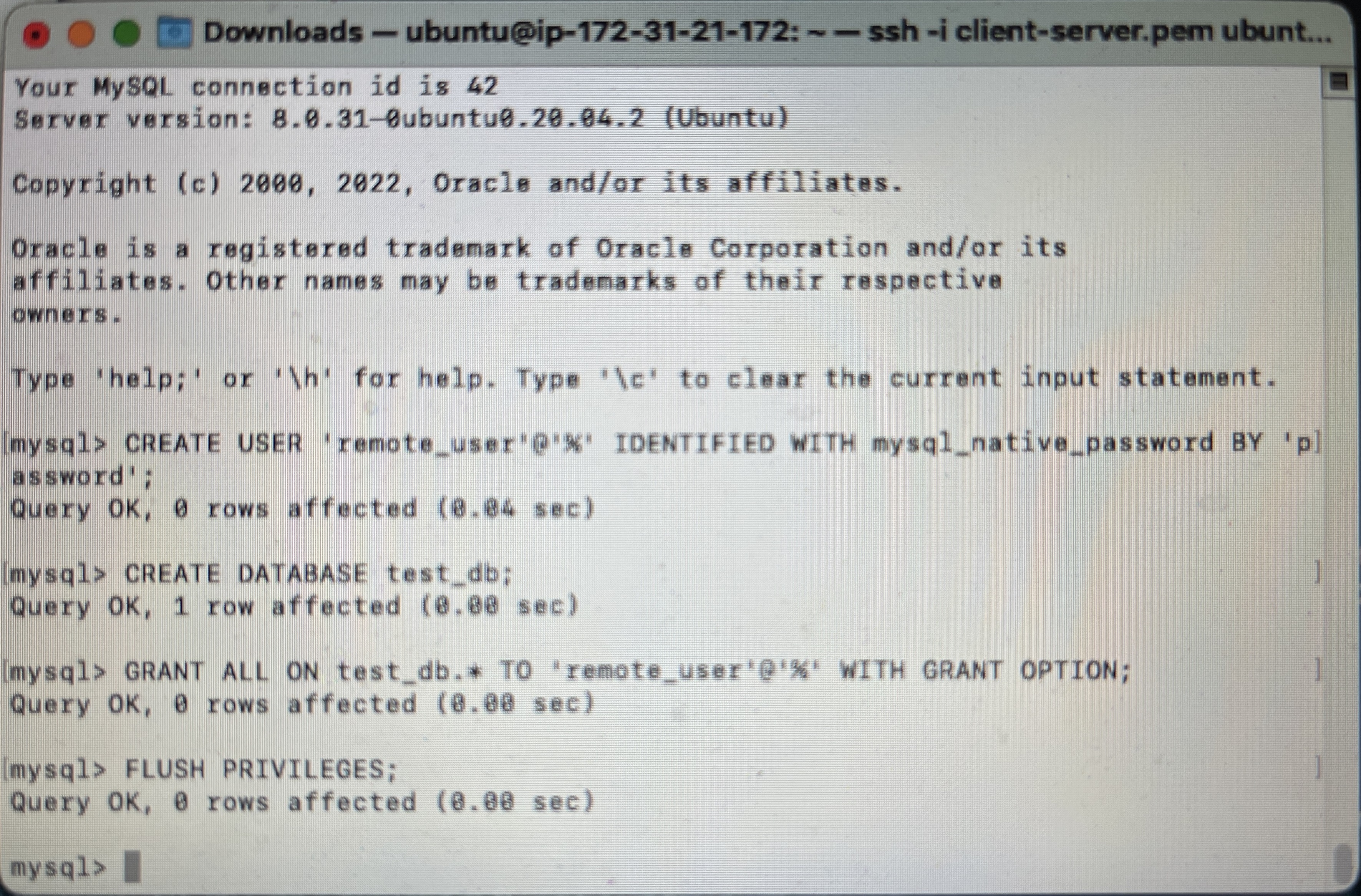 GitHub - Chandana-Bhatt/CLIENT-SERVER-ARCHITECTURE-USING-A-MYSQL-RELATIONAL-DATABASE-MANAGEMENT ...