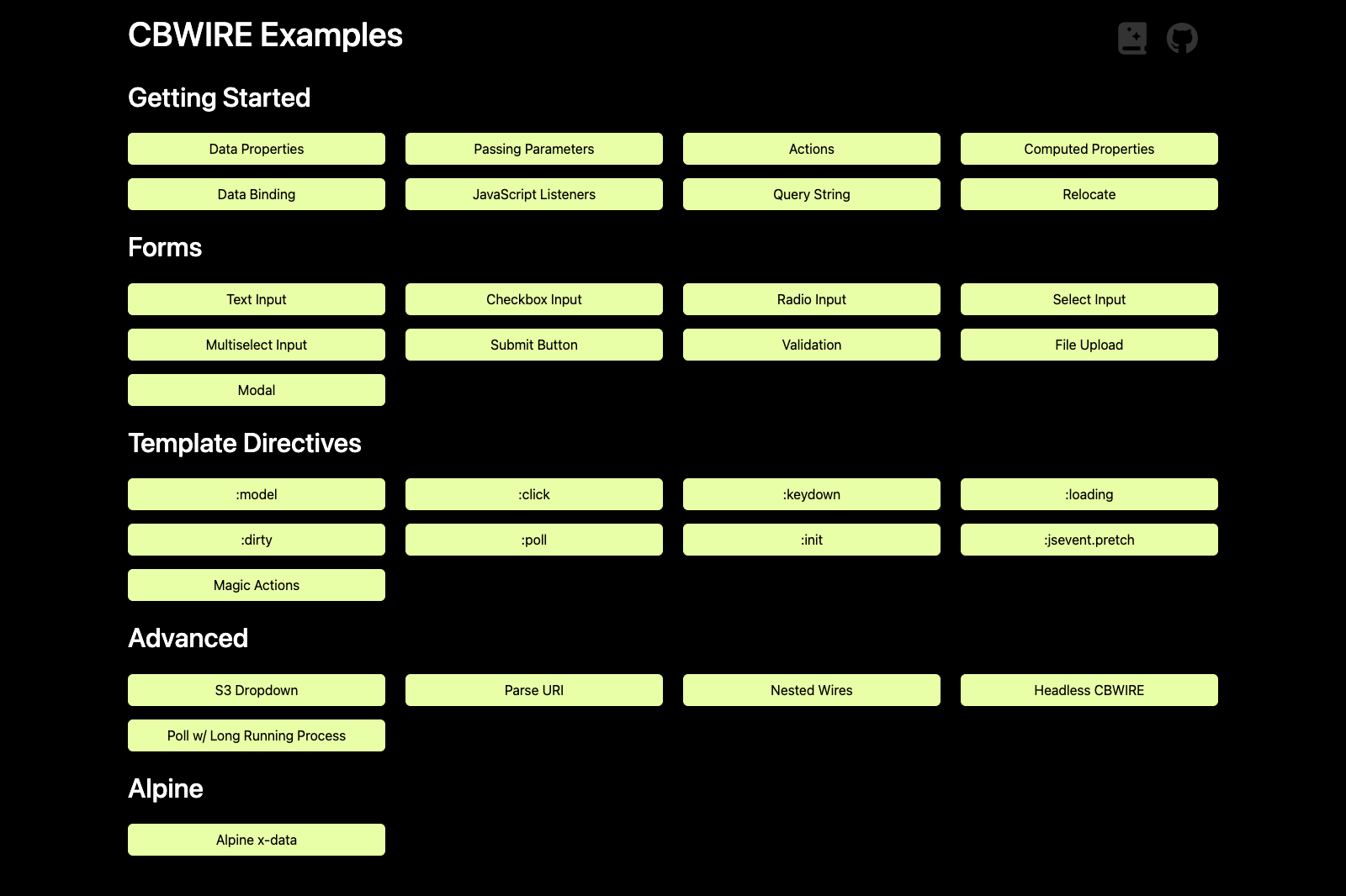 GitHub - grantcopley/cbwire-examples: A place for all the CBWIRE examples.