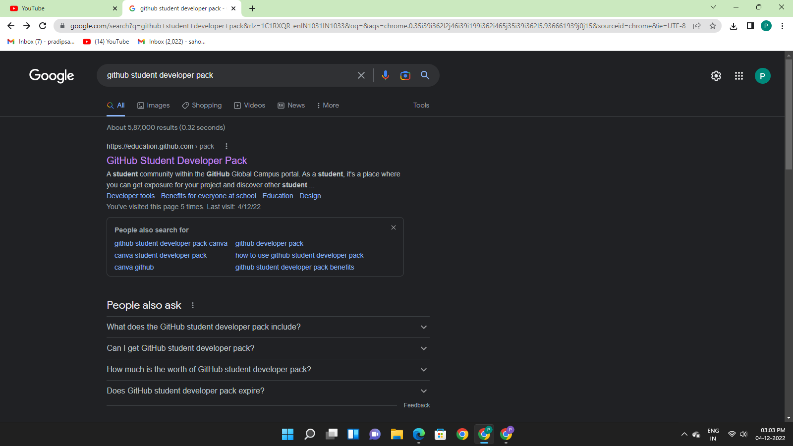 Github student developer pack is not open properly · community · Discussion #40748 · GitHub