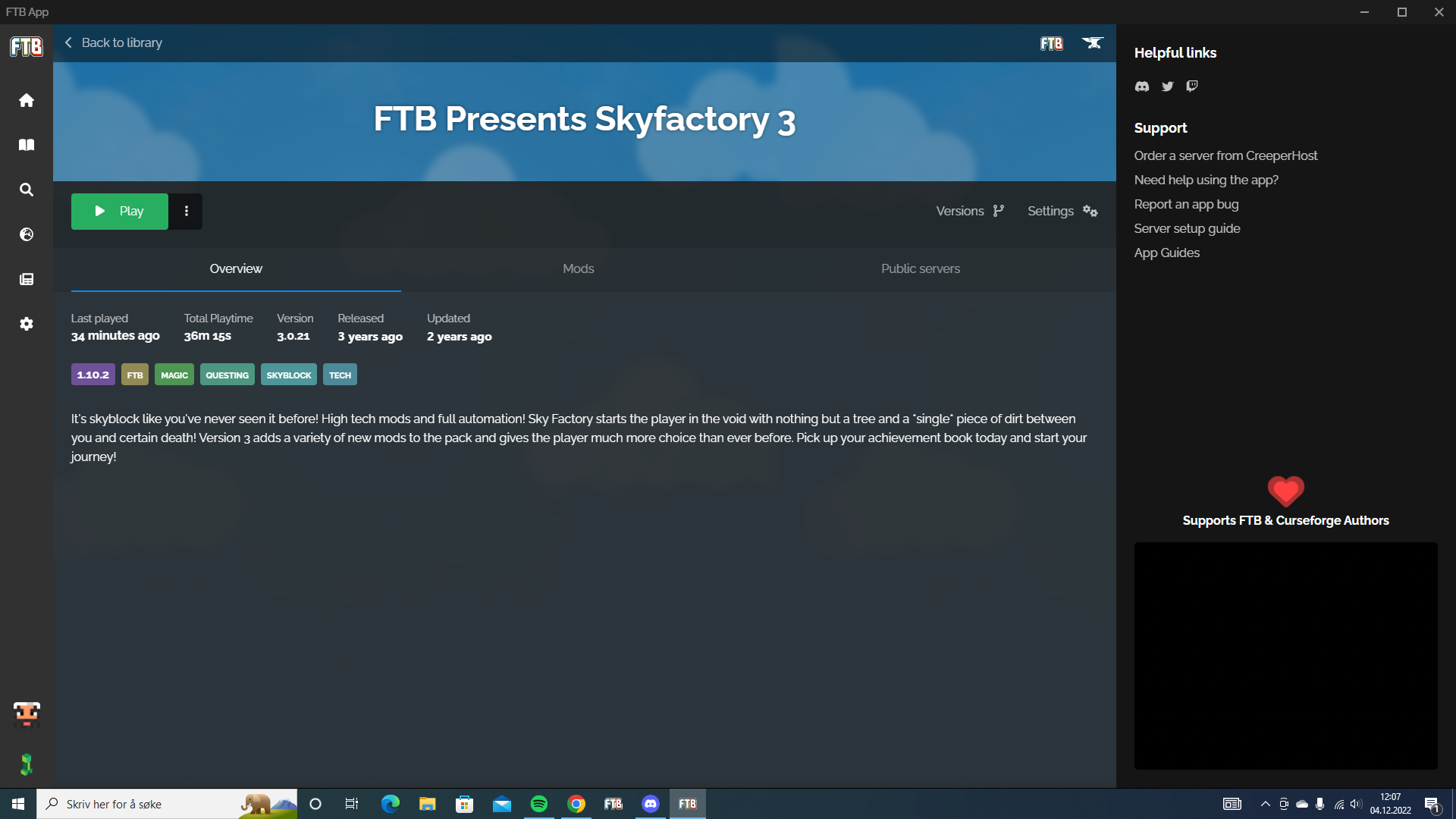 [Bug]: · Issue #781 · FTBTeam/FTB-App · GitHub