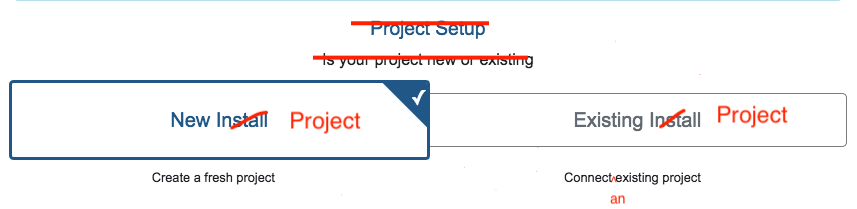 Standardize on app terminology: Project · Issue #145 · ddev/ddev-ui · GitHub