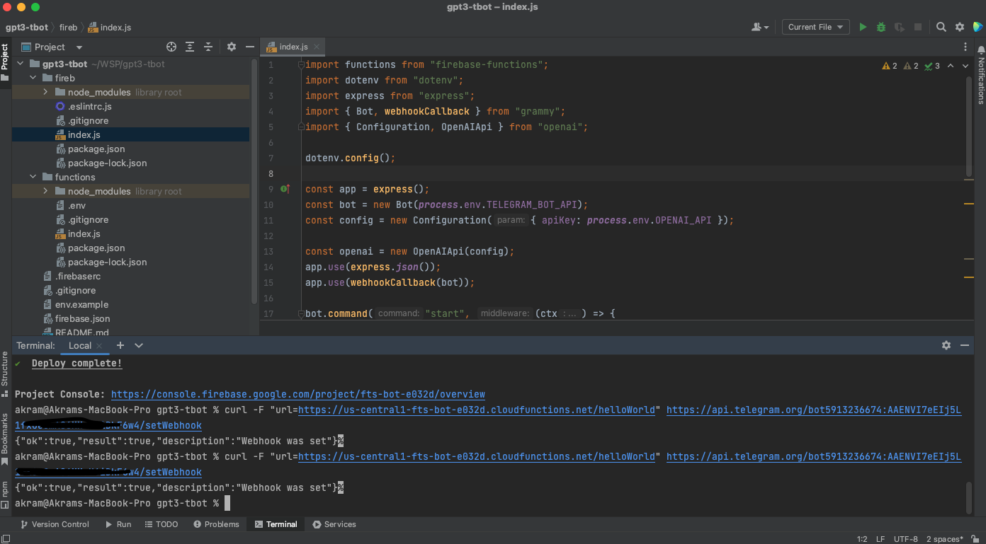Telegram bot "No respond" · Issue #1 · Natreve/GPT3-Telegram-Bot · GitHub