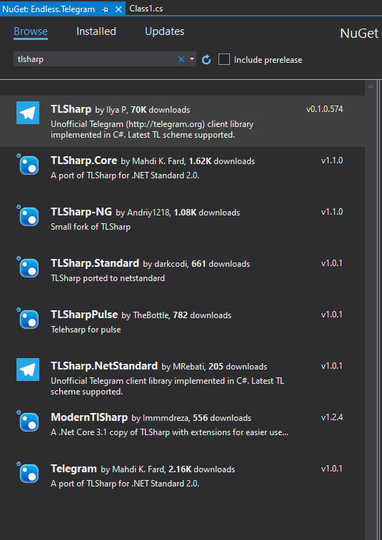 lack of support for .Net Standard and .net Core · Issue #997 · sochix/TLSharp · GitHub
