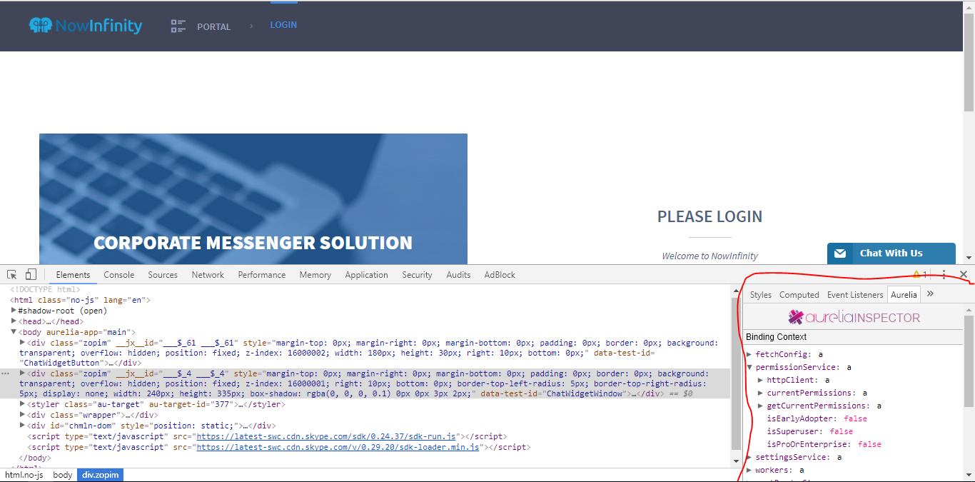 Aurelia Inspector · Issue 822 · Aurelia Framework · Github