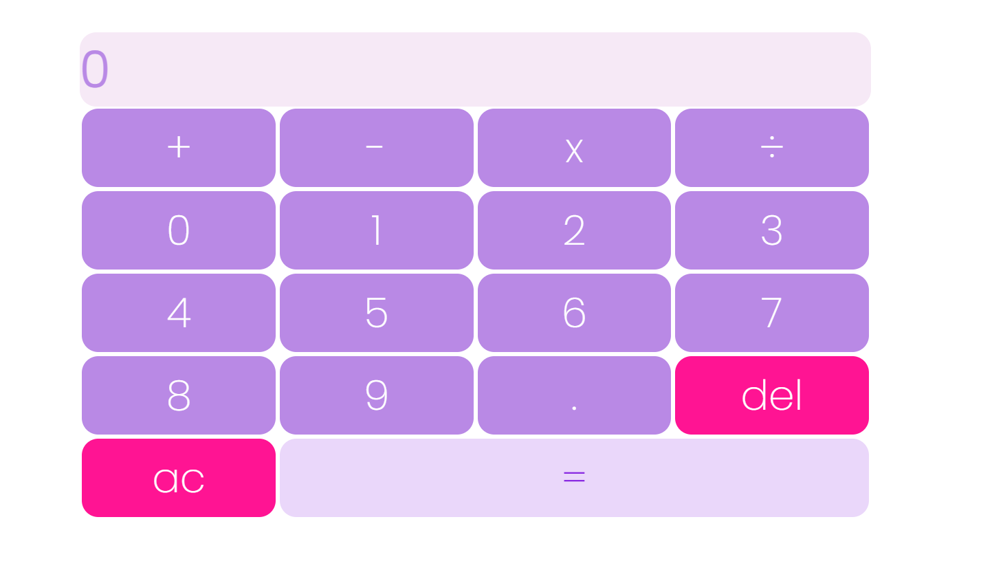 GitHub - hannahmitchell99/javascript-calculator