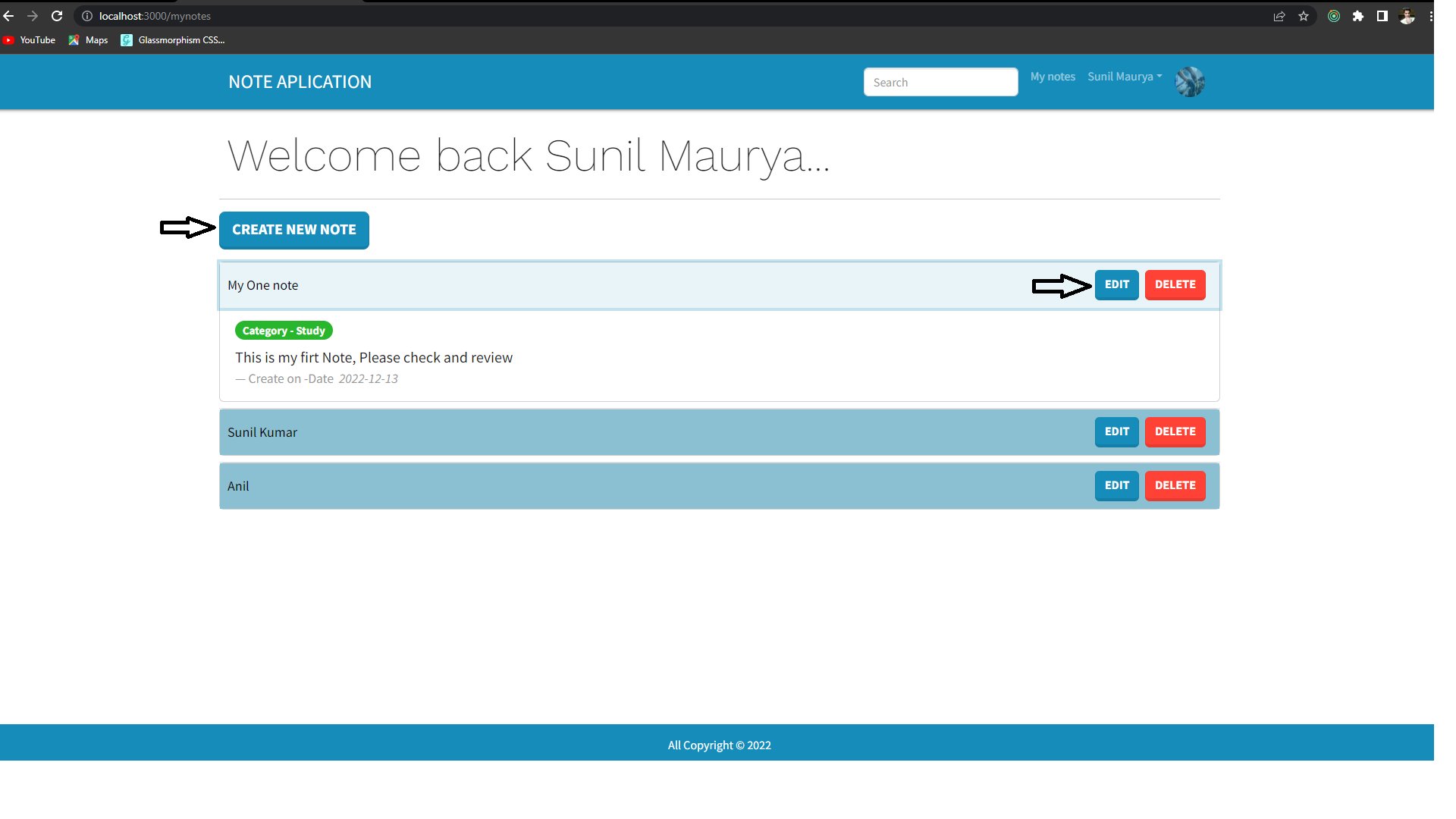 GitHub - AnilSagar2288/Note_Application_Mern GitHub - AnilSagar2288/Note_Application_Mern