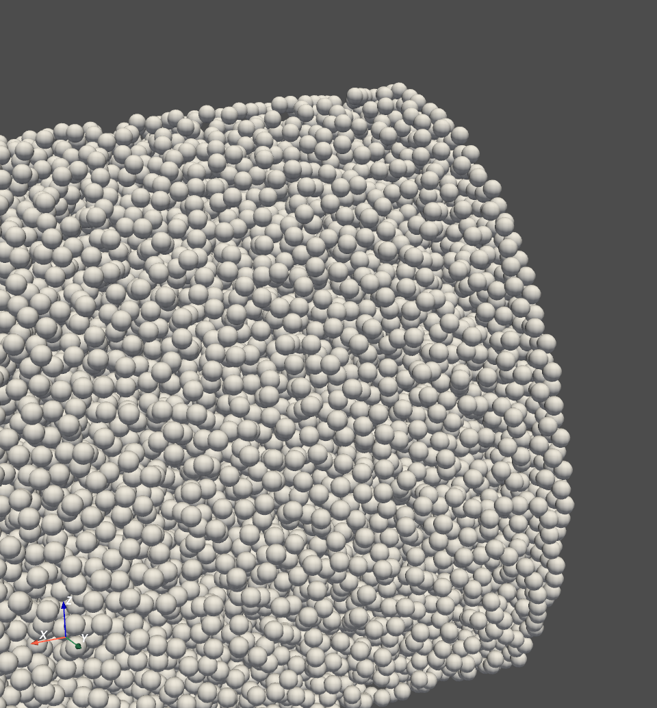 Represent actual diameter of particles in Pyvista · pyvista pyvista ...