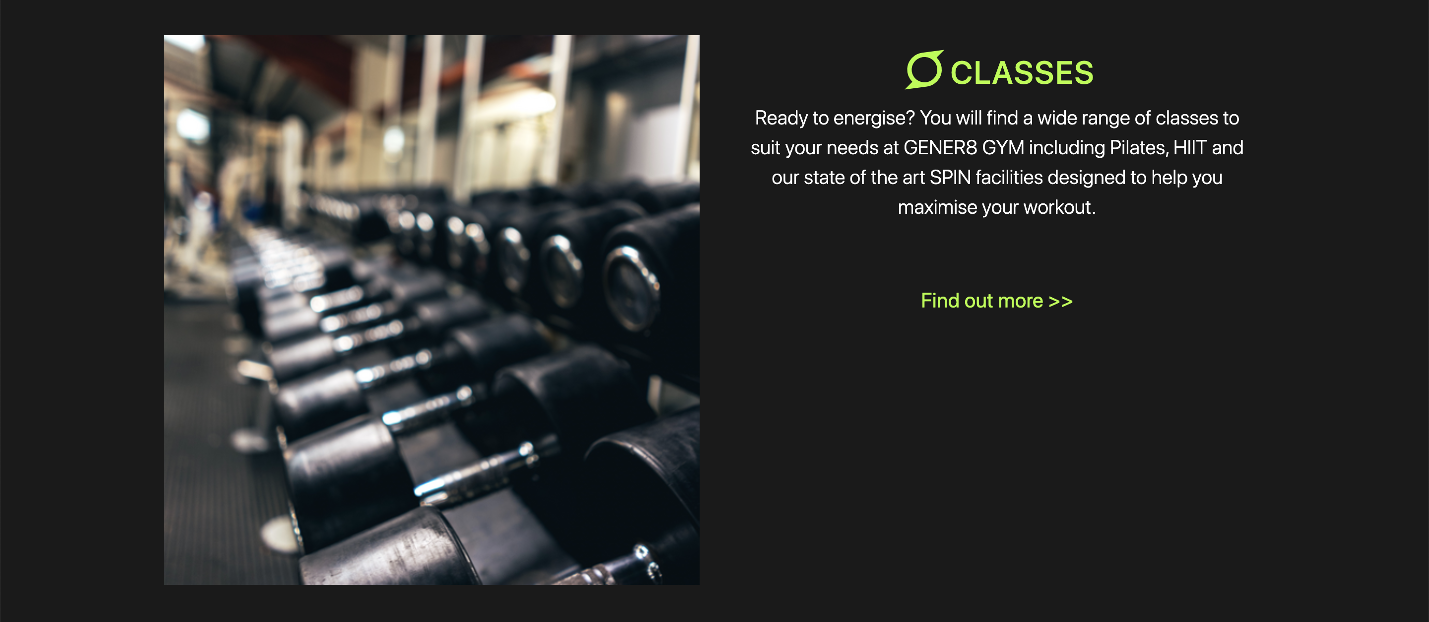 GitHub - elliotjonesdev/gener8gym