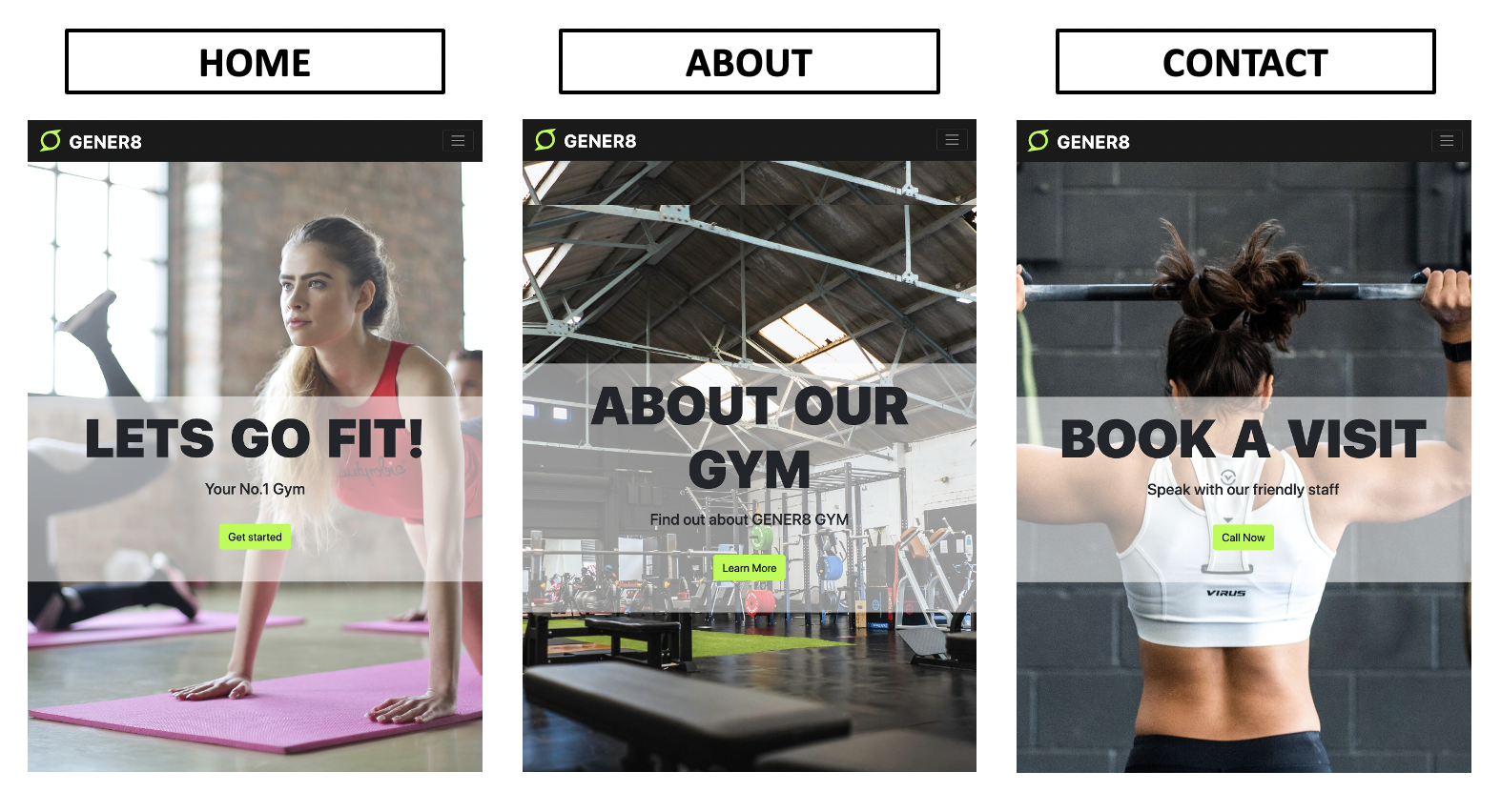 GitHub - elliotjonesdev/gener8gym