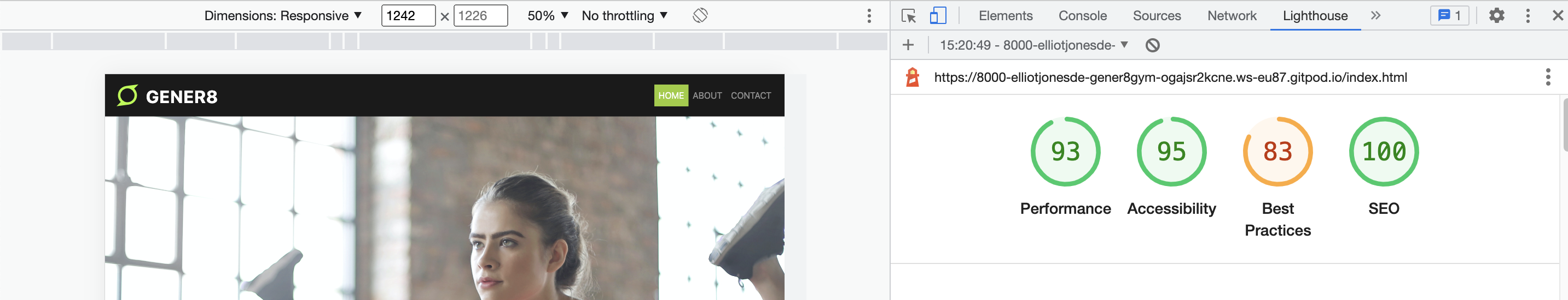 GitHub - elliotjonesdev/gener8gym