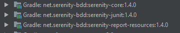 Gradle loaded serenity libs to project but can't see them at runtime · Issue #835 · serenity-bdd ...
