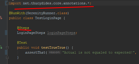 Gradle loaded serenity libs to project but can't see them at runtime · Issue #835 · serenity-bdd ...