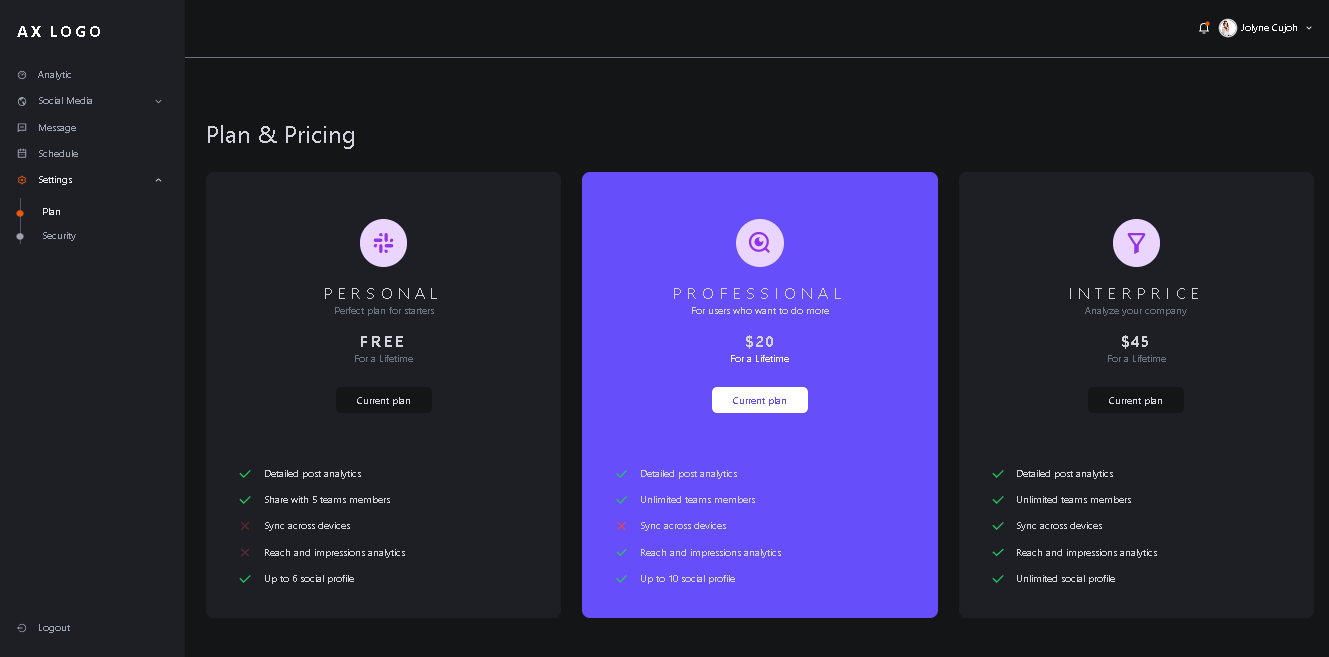 GitHub - alvaroxavierarroyo/ui-plans-dashboard