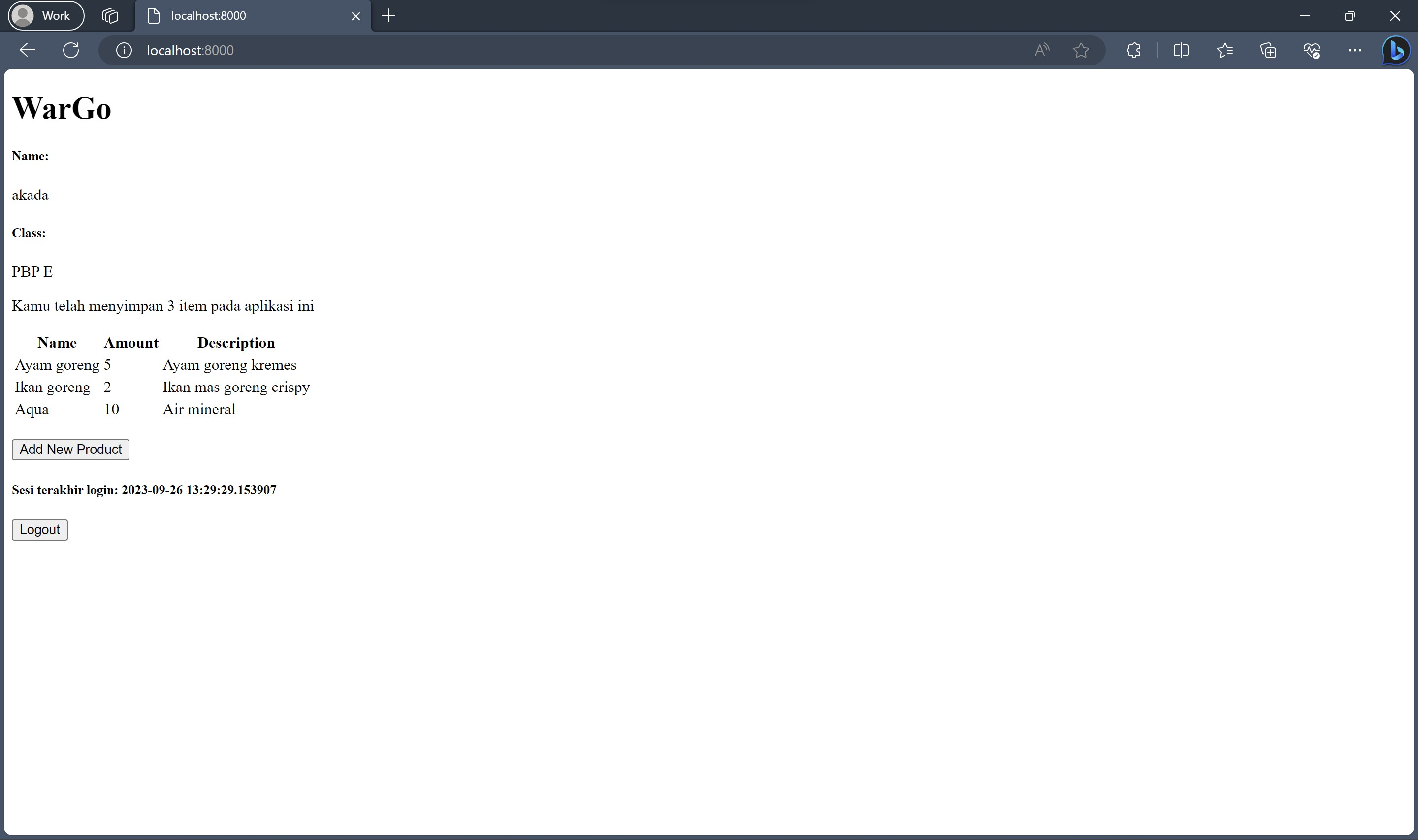 GitHub - neinakada/wargo