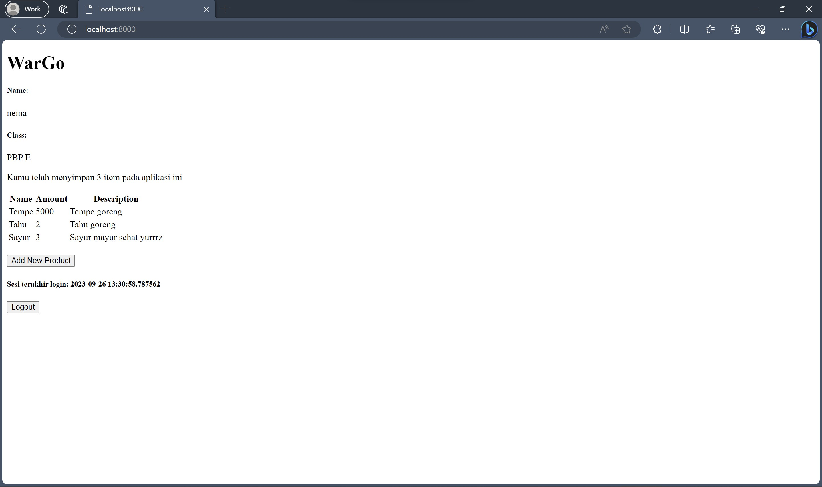 GitHub - neinakada/wargo