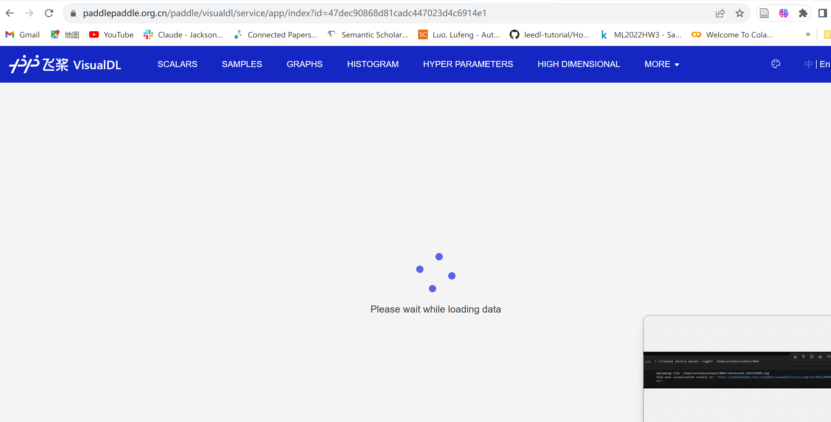 在aistudio可视化日志文件，网址打开后加载不出来。 · Issue #3472 · PaddlePaddle/PaddleSeg · GitHub