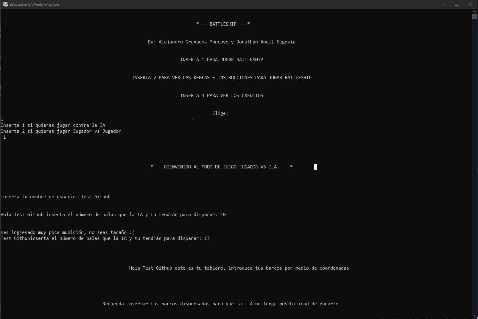 GitHub - Crymetothemoon666/BATTLESHIP.: Este repositorio contiene mi ...