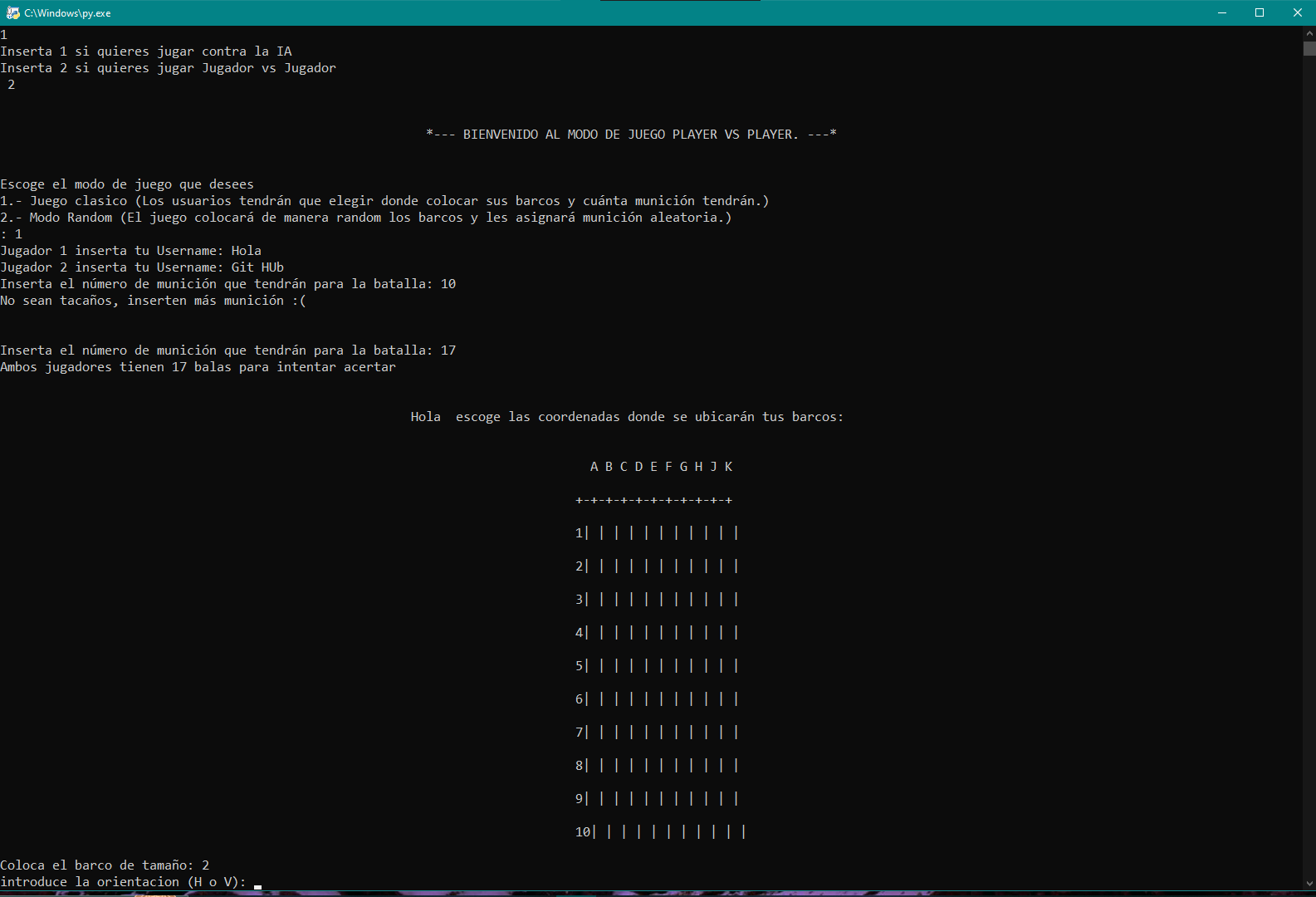 GitHub - Crymetothemoon666/BATTLESHIP.: Este repositorio contiene mi ...