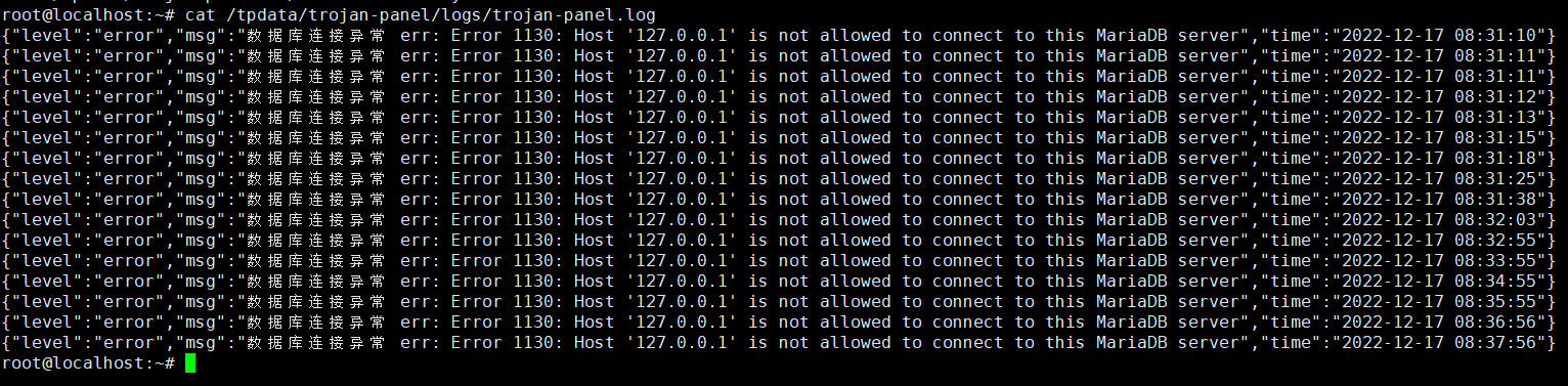 ERROR 1045 (28000): Access denied for user 'root'@'localhost' (using password: YES) · Issue #74 ...