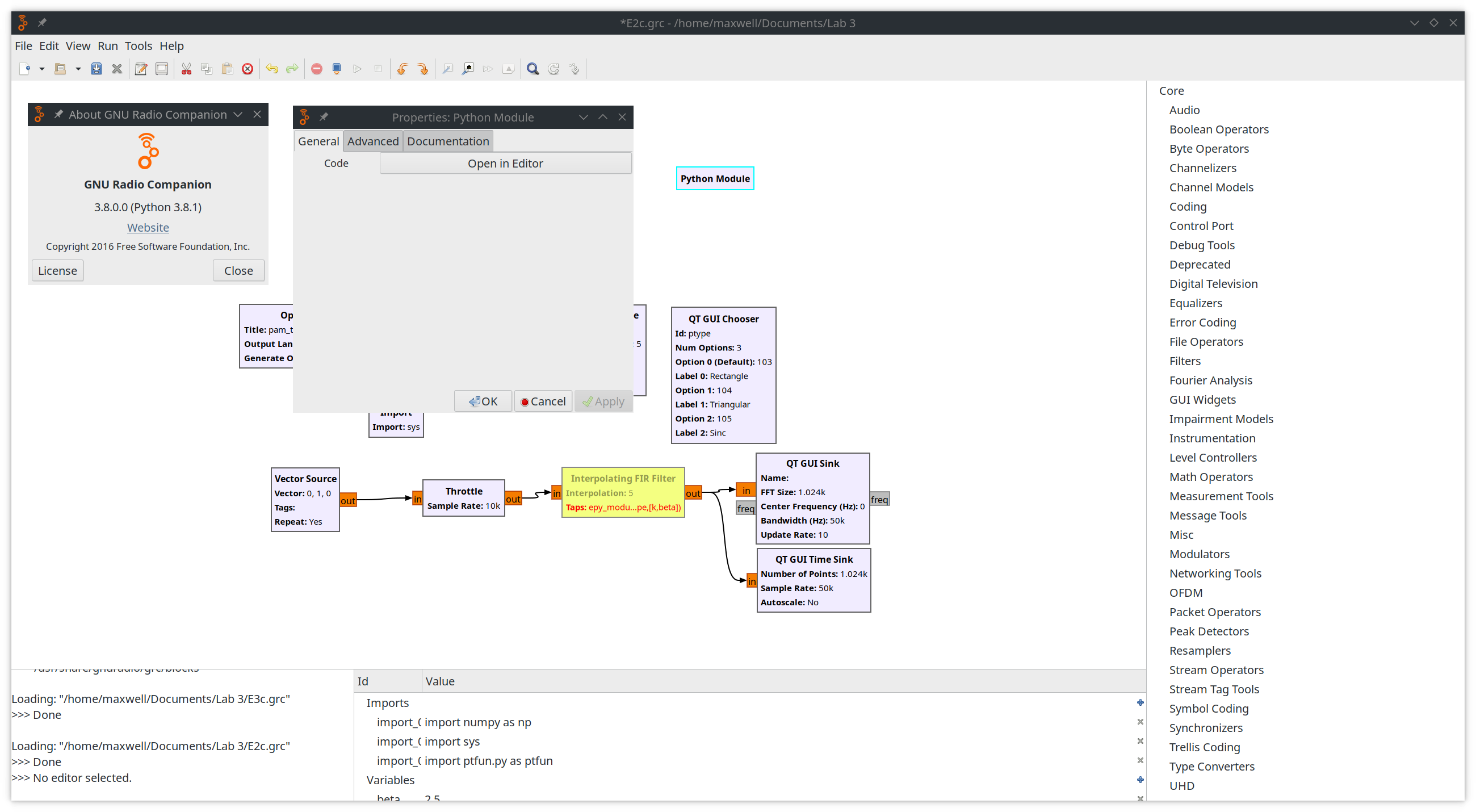 Python Module ID Missing 3.8.0.0 · Issue #3256 · gnuradio/gnuradio · GitHub
